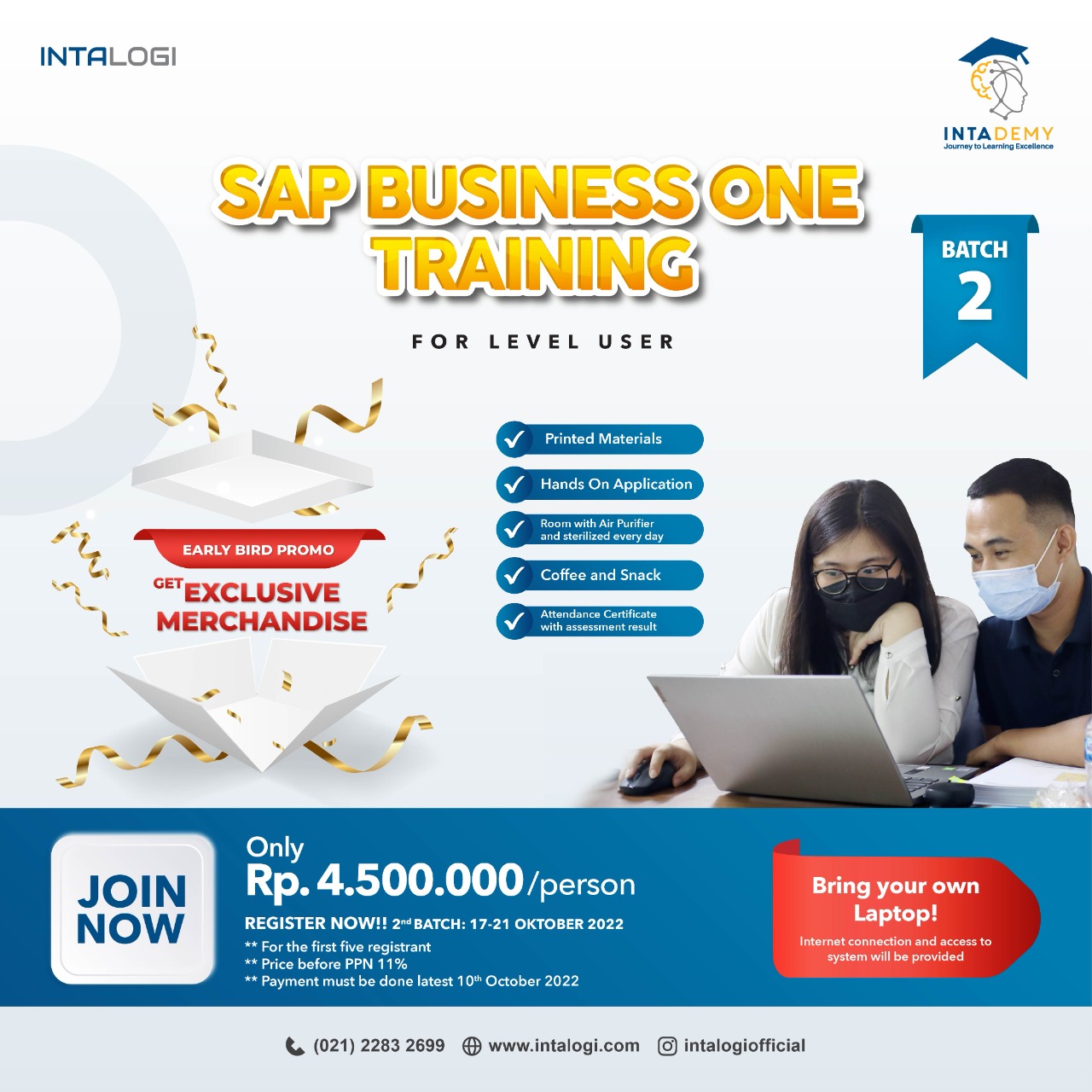 Intademy - SAP B1 Training for Level User - Intalogi